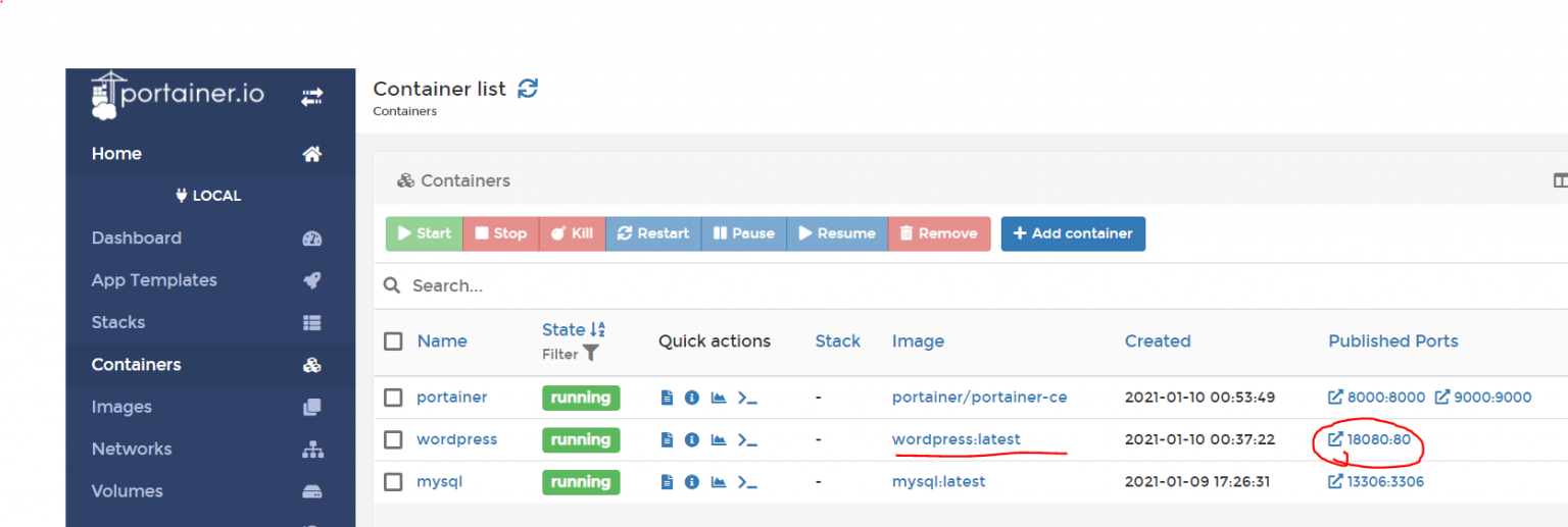 采用docker安装wordpress 深冷天地